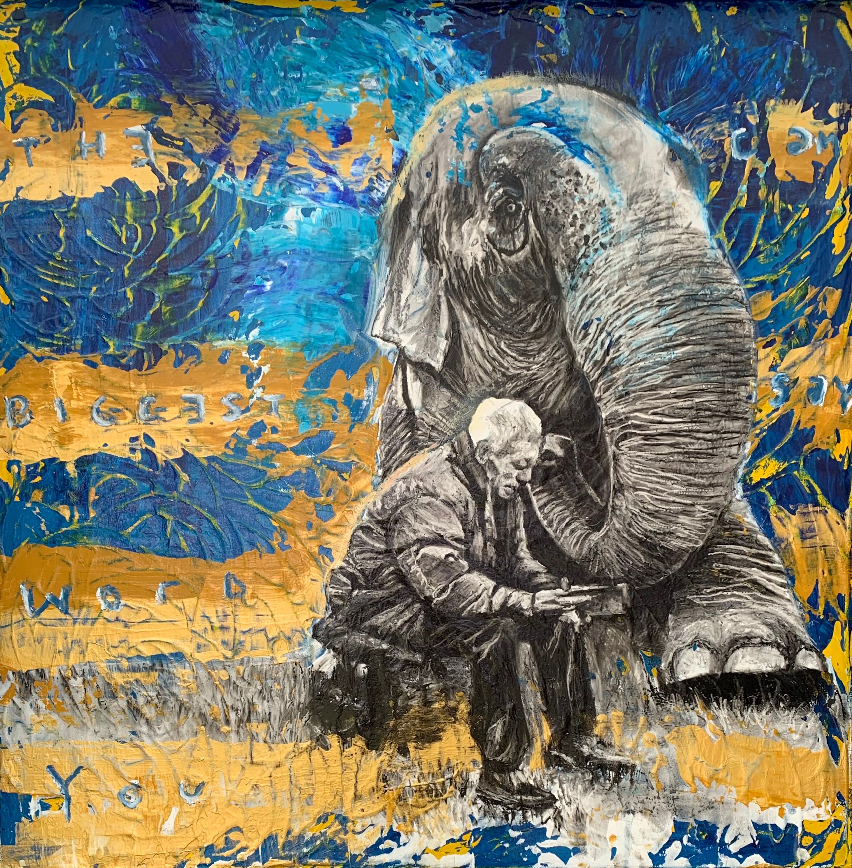 The Word You In Graffiti